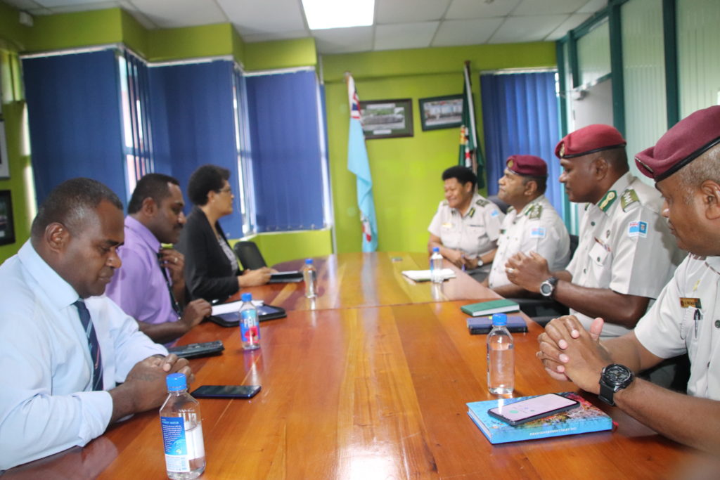 Director Immigration pays courtesy visit – Fiji Corrections Service