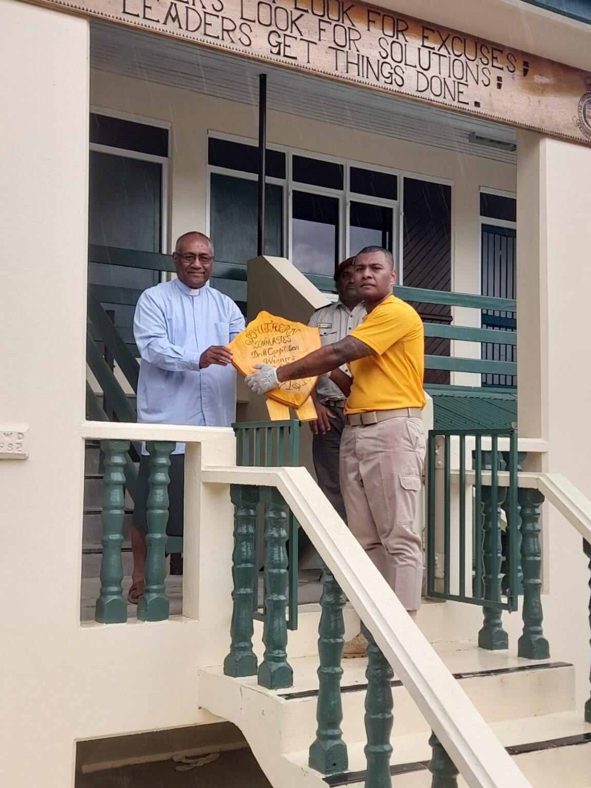 Maximum CC Center Wins Foot Drill Competition – Fiji Corrections Service