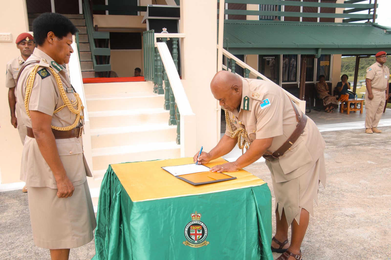 Changing of the Guard at FCS – Fiji Corrections Service